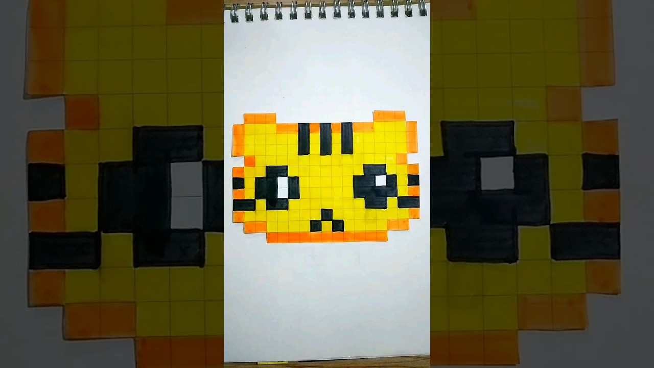 VẼ TRANH PIXEL ART - YouTube