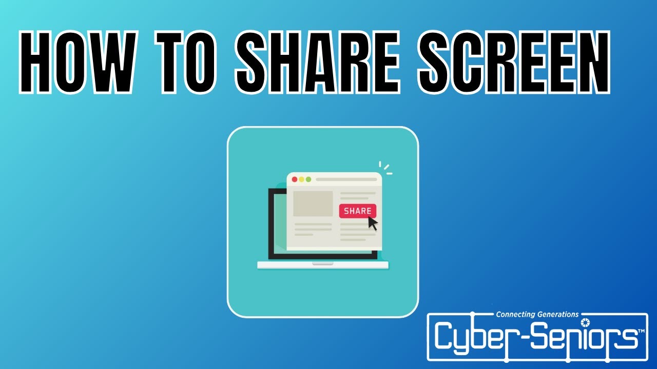 How to Share Your Screen - YouTube