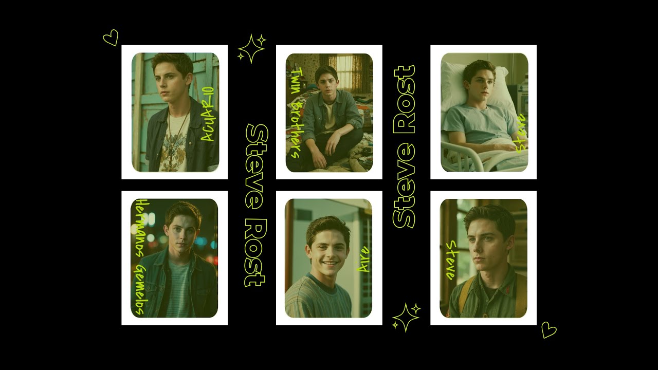 TWIN BROTHERS - Steve Rost / Análisis de Personajes #HermanosGemelos ...