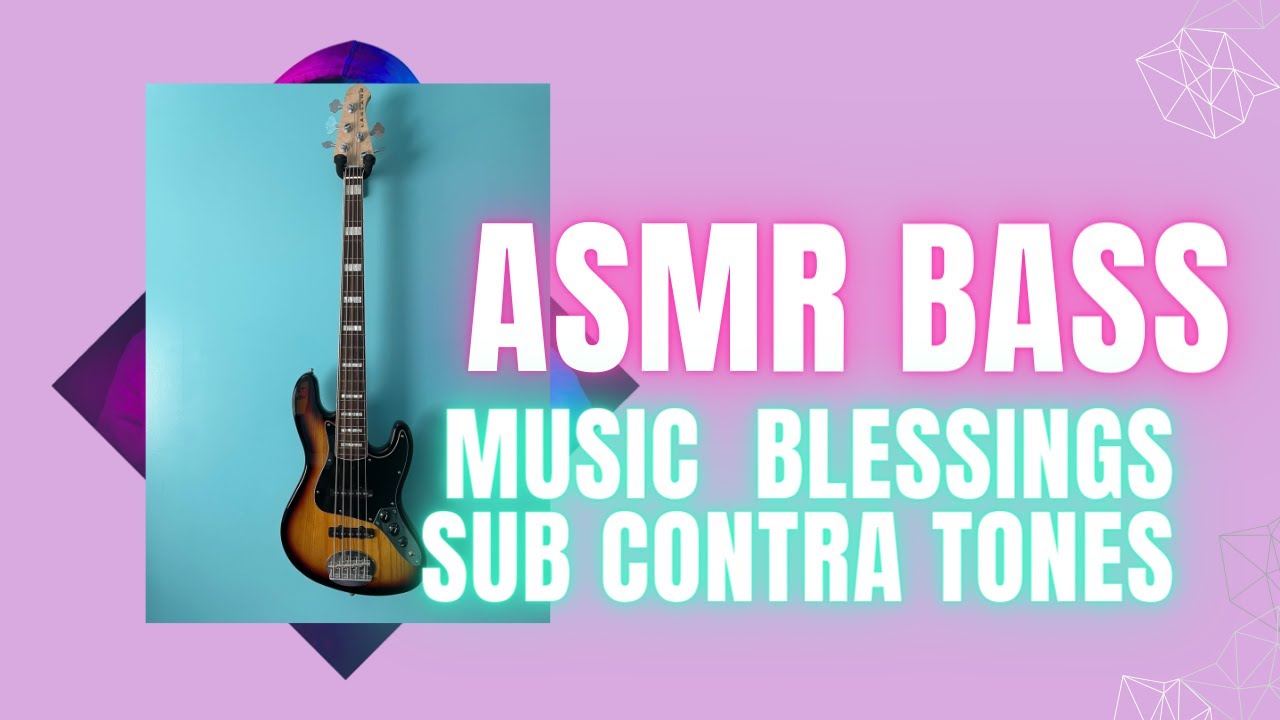 ASMR BASS #6 Bass Tapping, Contra Bass Sub low clicking pitches ...