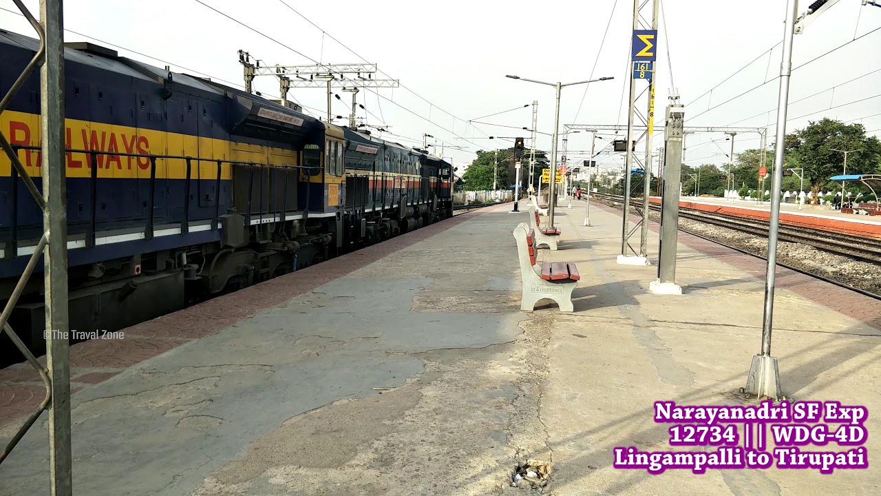 Pre and Departing Announcement Of Narayanadri SF Exp||12734||Indian ...