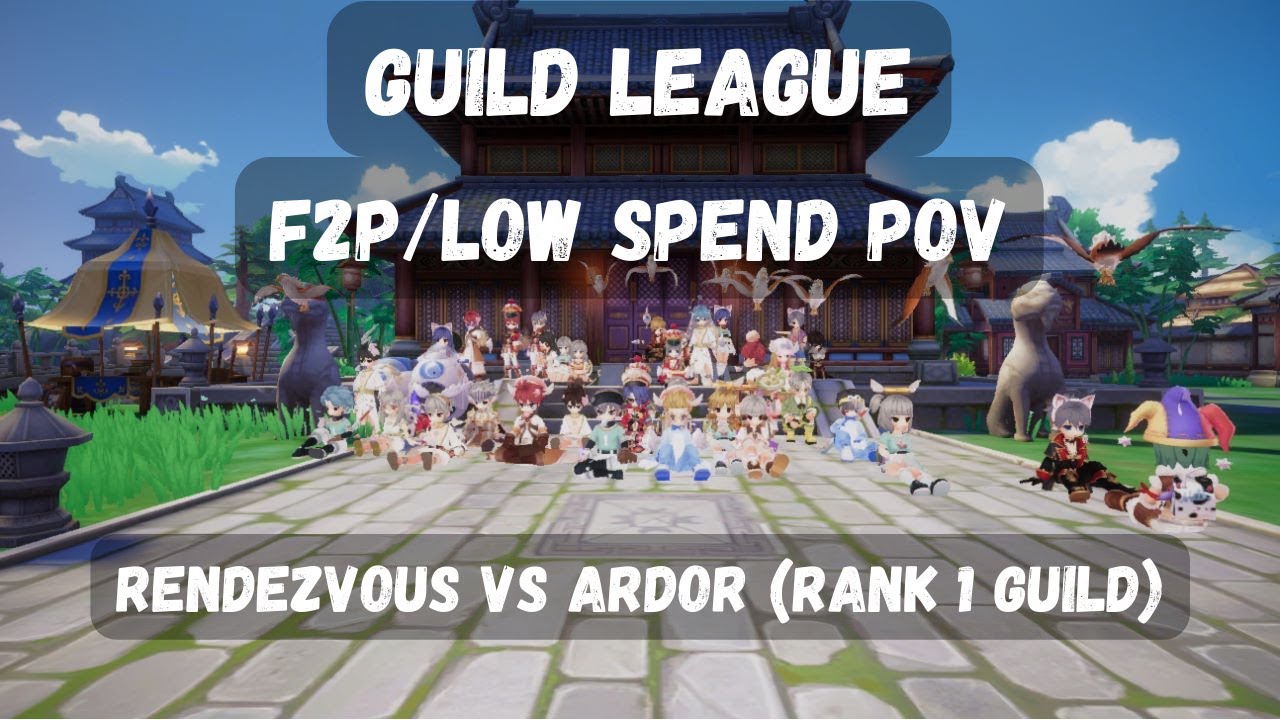 Ragnarok Origin - Guild League - Rendezvous VS Ardor - Sniper Low ...