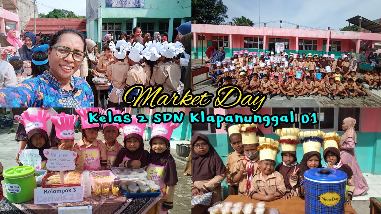 Serunya Market Day di Sekolah SD, Ide Jualan & Dekorasi Market Day ...