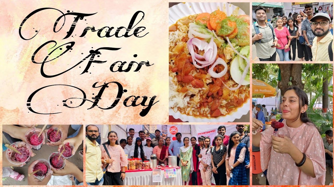 Trade Fare Day Vlog #csc #satara #chhatrapati #shivaji #college # ...