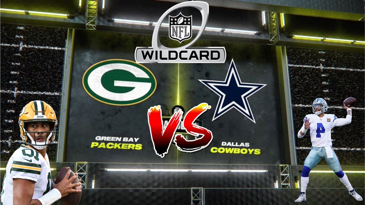 Cowboys vs Packers | 2 Seed v 7 Seed |2023-2024 NFL Season | NFC ...