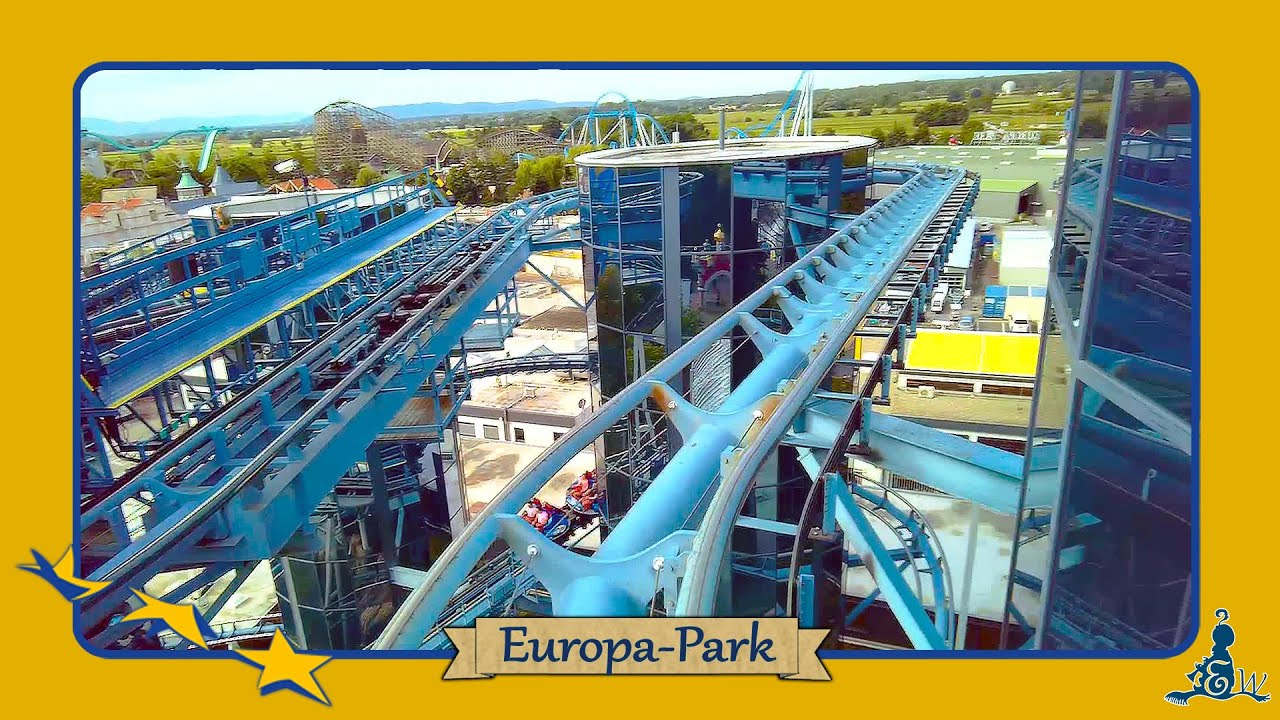 [Europa Park] On-ride Euro-Mir (Spinning Coaster) - YouTube
