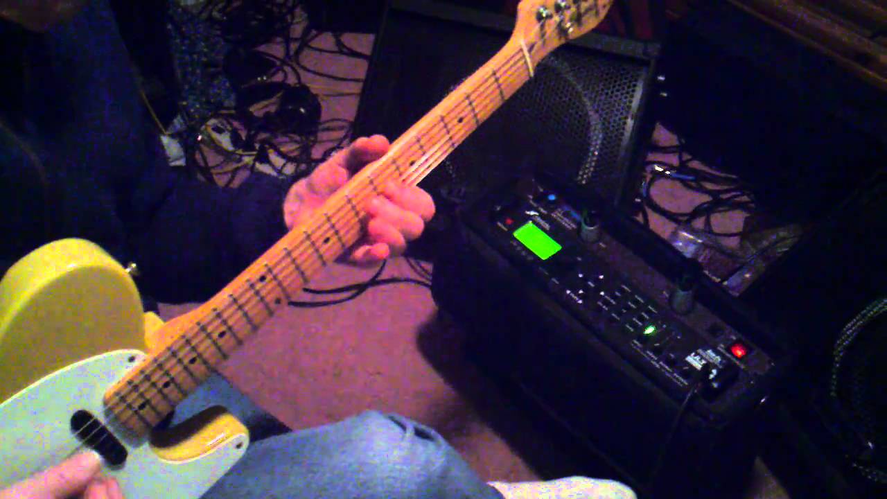 83 MIJ Squire Tele w/ EMG Tele T set - YouTube