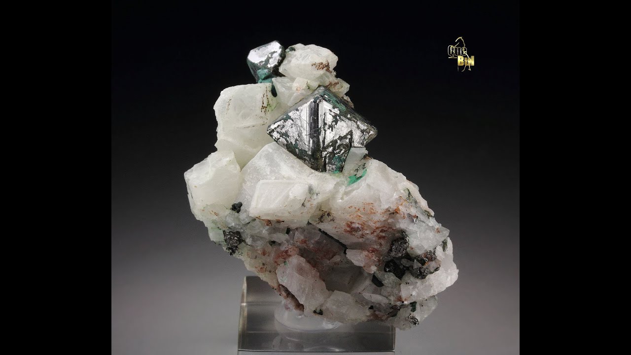 #21230 - CARROLLITE, CALCITE, Kamoya South II Mine, Congo - Kinshasa ...