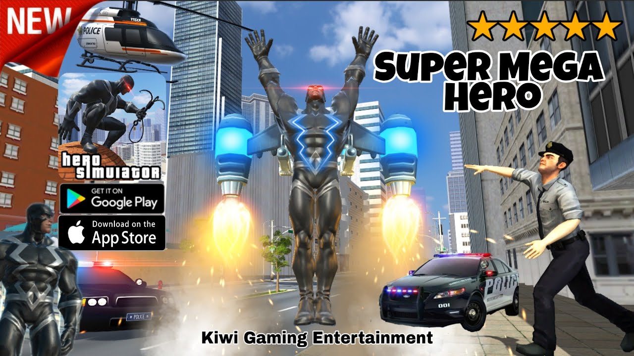 Super Mega Hero Gameplay Android,ios Part 1 - YouTube
