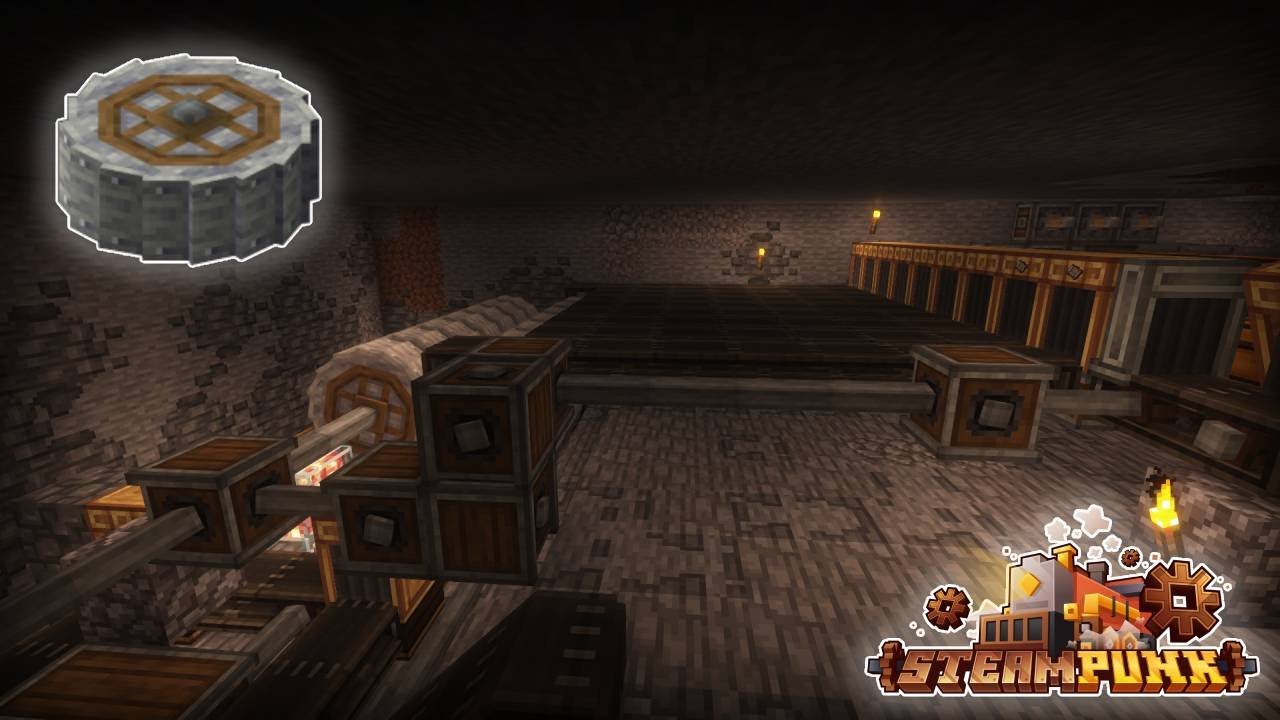 SteamPunk: EP05 | Automatic Ore Processing | Minecraft 1.19.2 - YouTube