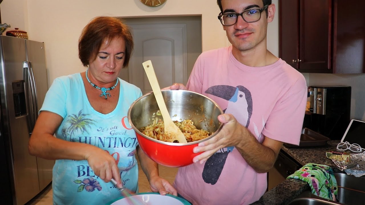 Making Apple Pie w/ Mom Bomboni! (ASMR Cooking Show) - YouTube