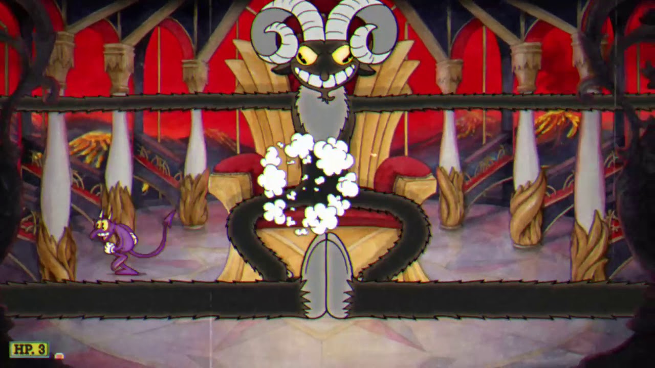 Cuphead - Derrotando al diablo en modo experto - YouTube