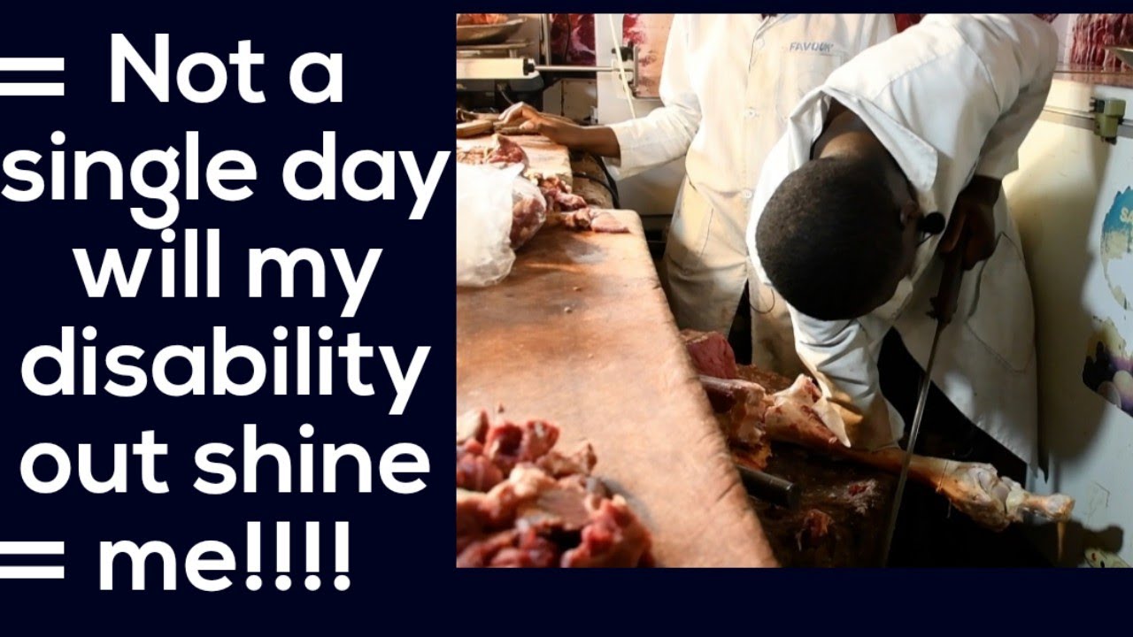 Not a single day will my disability out shine me!!!! - YouTube