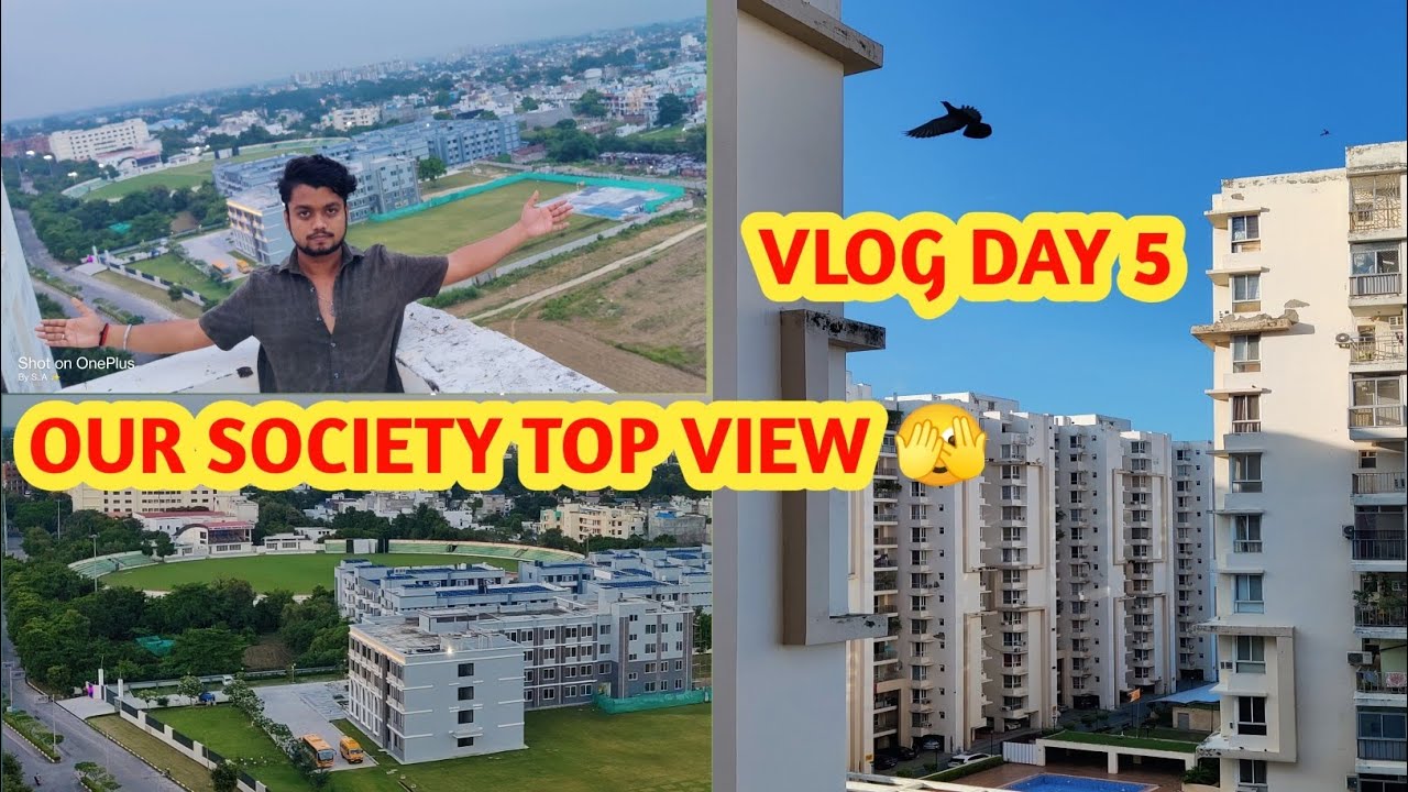 😲Our Society Top View 🫣 || Hamari Society Top Se Kya Dikhata Hai ...