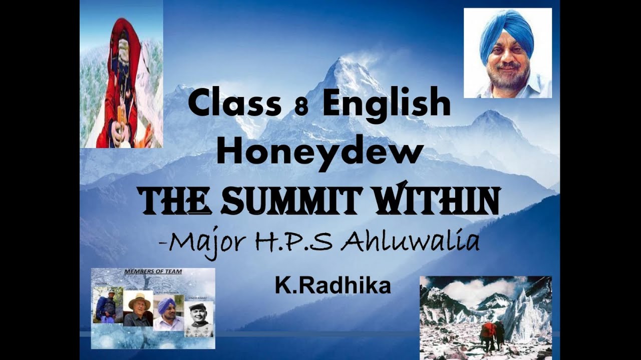 THE SUMMIT WITHIN Class 8 Chapter 5 Honeydew YouTube the-summit-within-class-8-chapter-5-honeydew-youtube