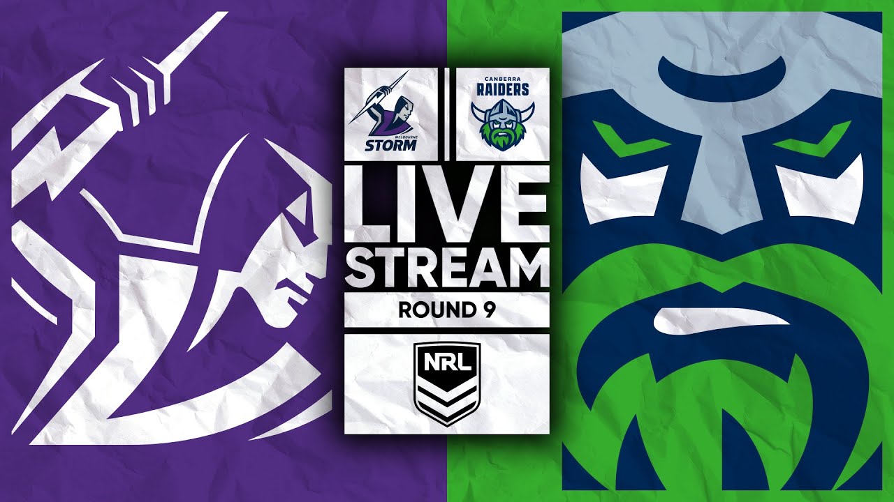 Storm vs Raiders LIVE STREAM | Round 9 | NRL 2025 - YouTube