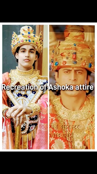 Recreation of Ashoka attire | Ashoka the great| #ashoka #artist #viral ...