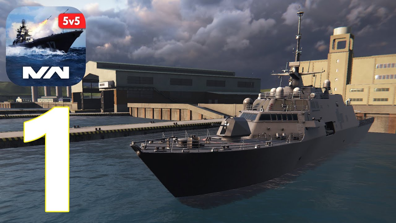 Modern Warships - Gameplay Walkthrough Part 1 - (iOS, Android) - YouTube