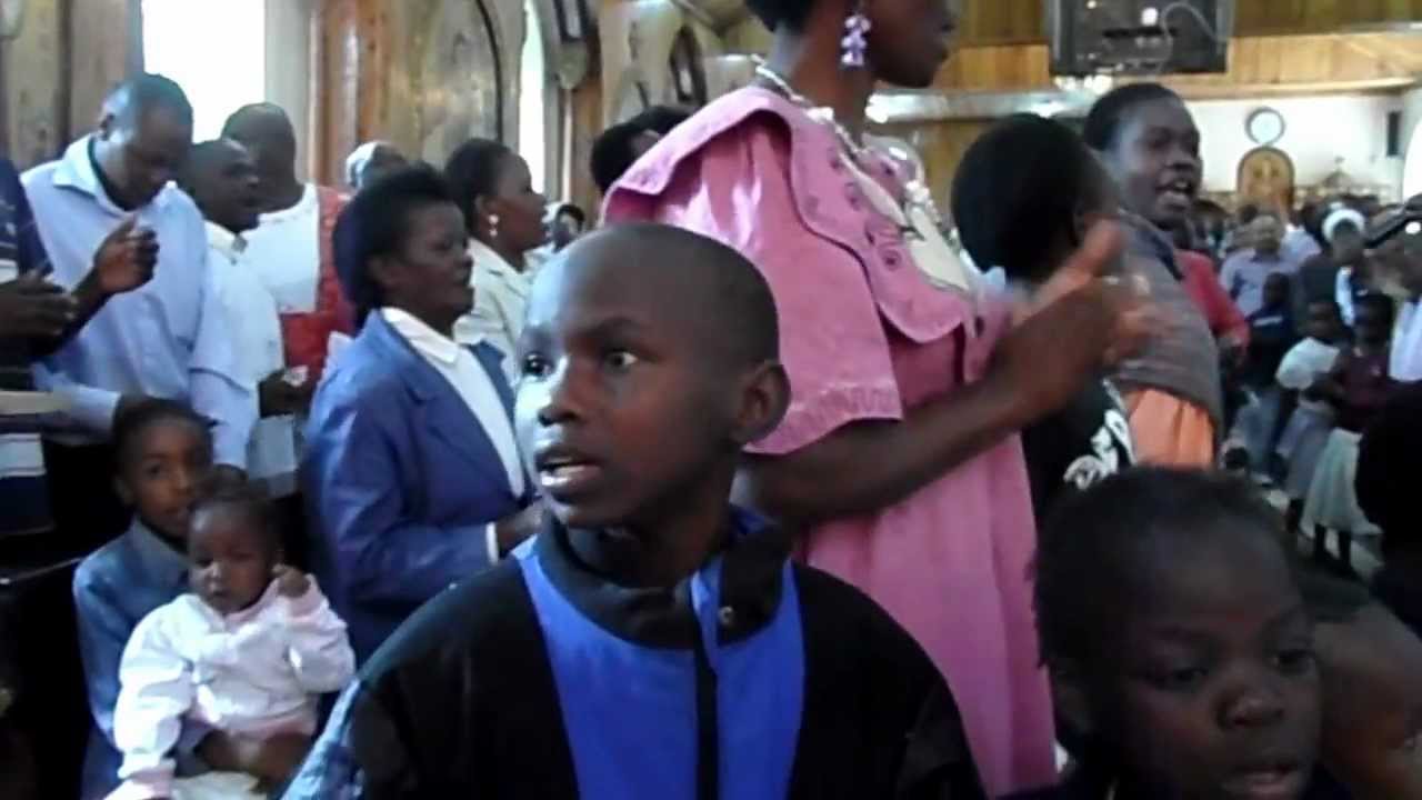 Post-Communion Celebration in a Kenyan Coptic Orthodox Church, Pt. 1 ...