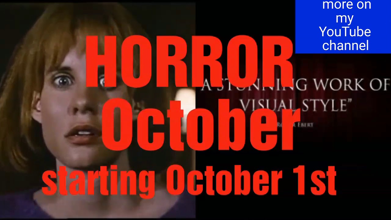 Horror October trailer - YouTube