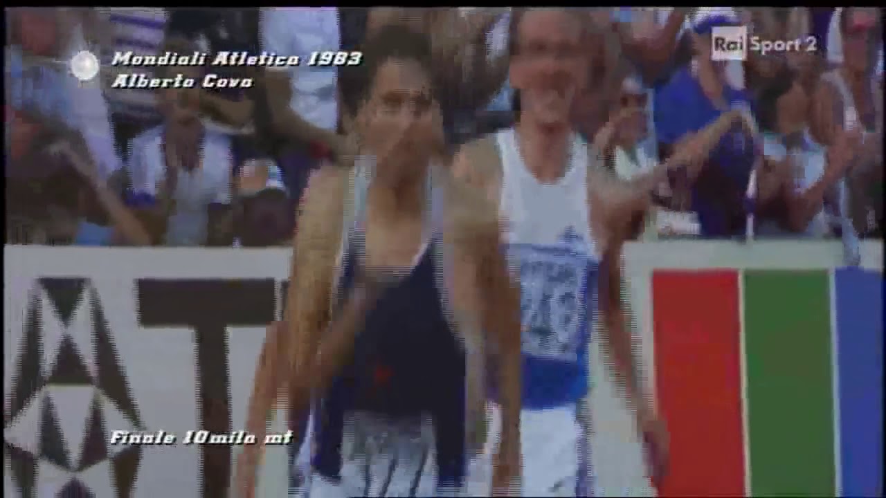 L'oro di Alberto Cova ai mondiali di Helsinki 1983 - YouTube
