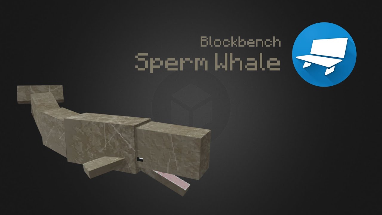 Sperm Whale - Blockbench Creation Timelapse - YouTube