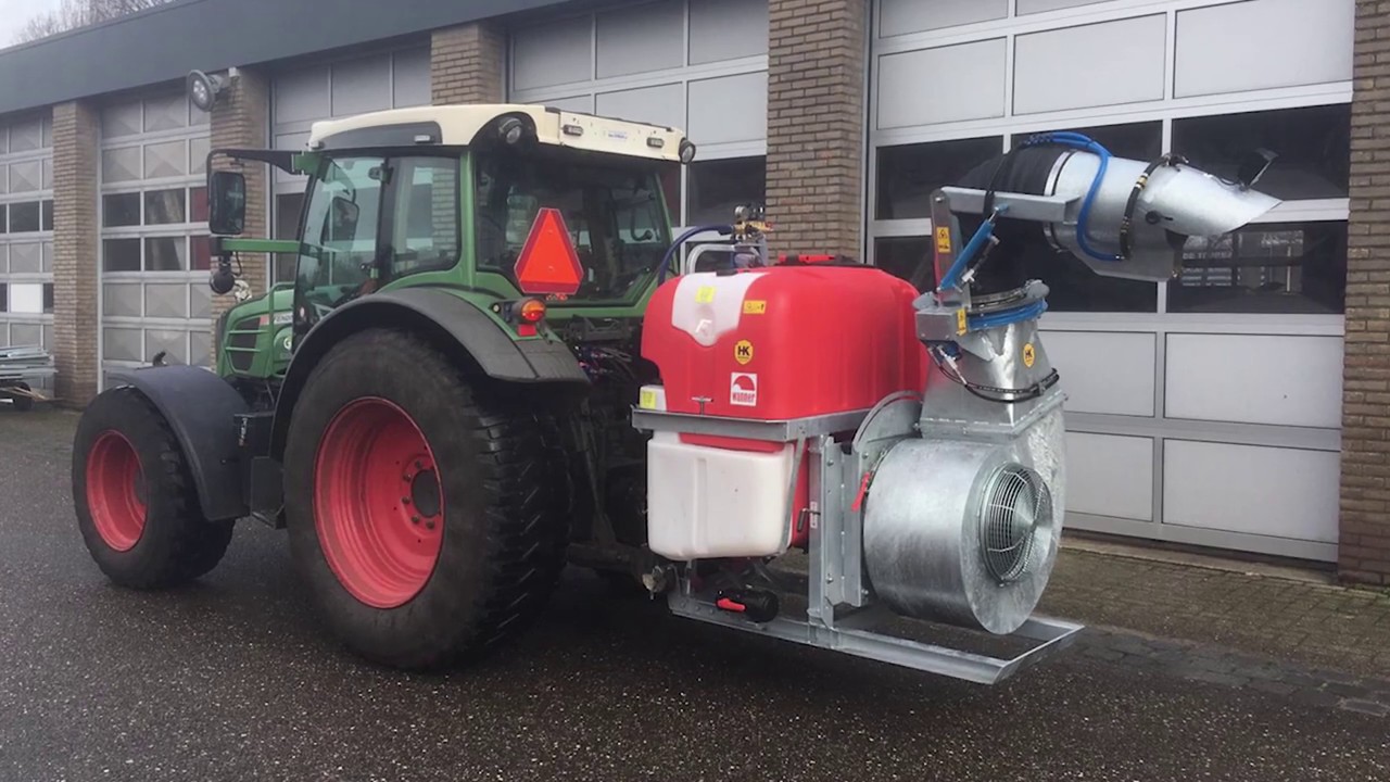 Behandeling eikenprocessierups - YouTube