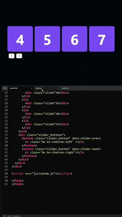 How To Make A Carousel Slider Using Html Css And Javascript Webdesign Webdevelopment