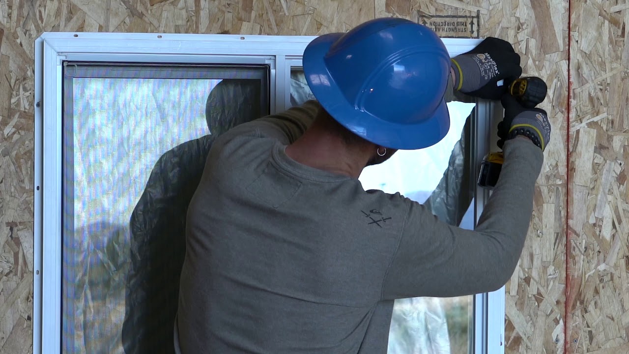 Method A Window Install with WeatherSmart Housewrap - YouTube