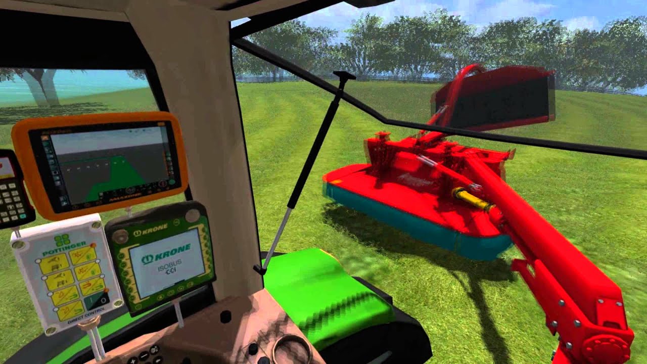 Mowing On SpringHill Farm - Farming Simulator 2013 - YouTube