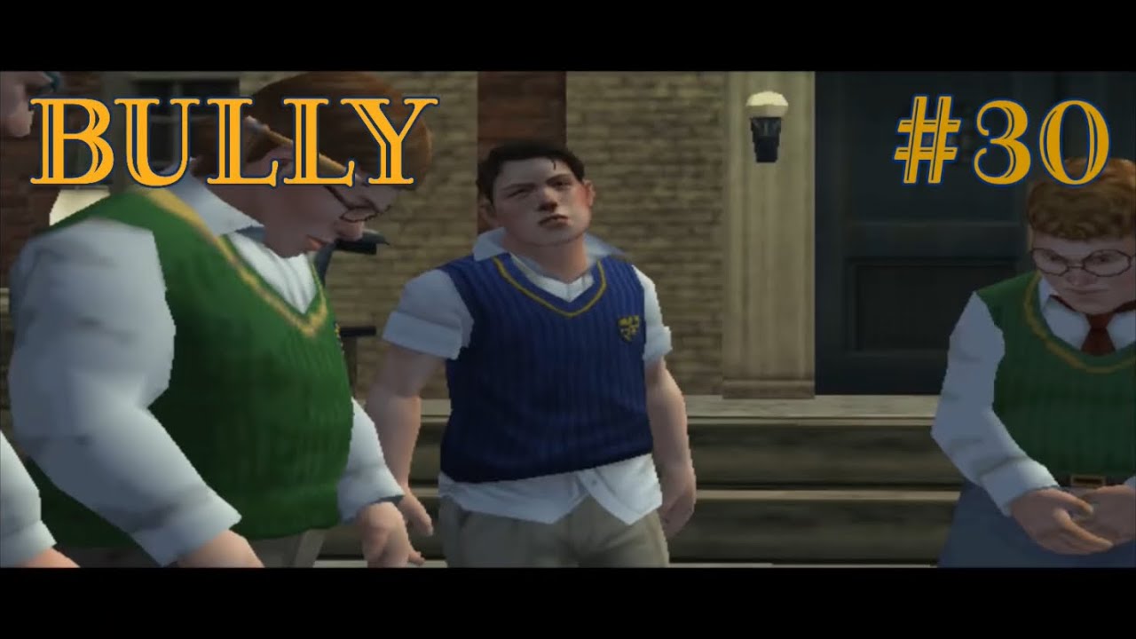 Bully (2006) PS2 Playthrough Part 30 - Rats in the Library - YouTube