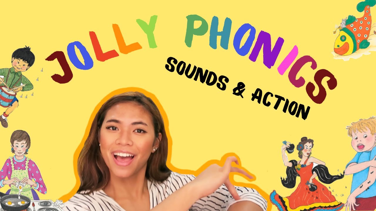 Jolly Phonics Sounds & Actions | Lettersound A to G - YouTube