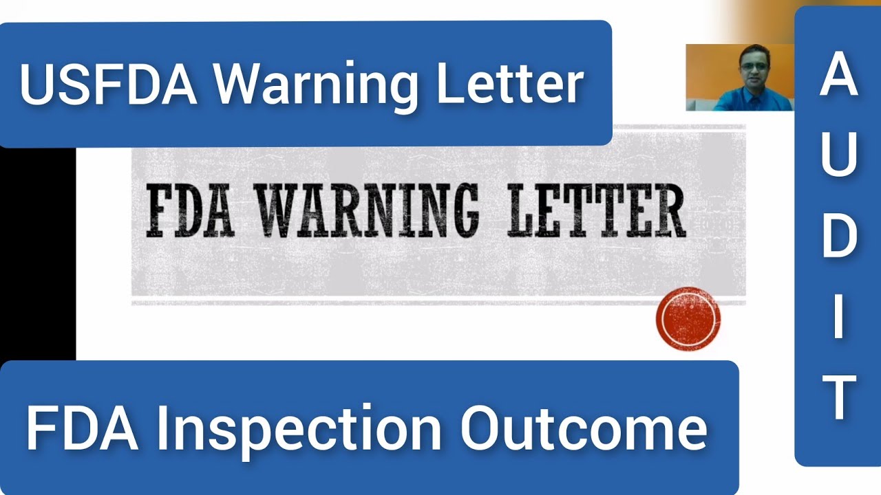 What is USFDA Warning Letter? #usfda #aseptic #pharma #audits #warning ...