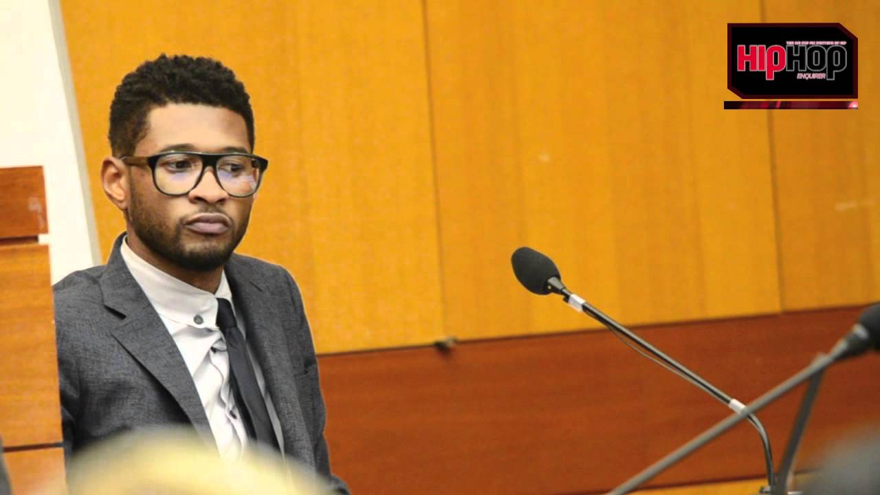 Usher Cries Foul to Media..Asks Judge to Boot Us From Courtroom! - YouTube
