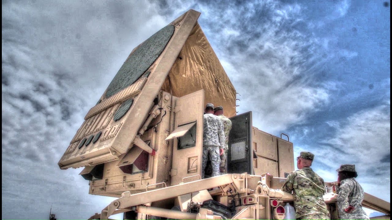 MIM-104 Patriot Missile Battery Set Up - YouTube