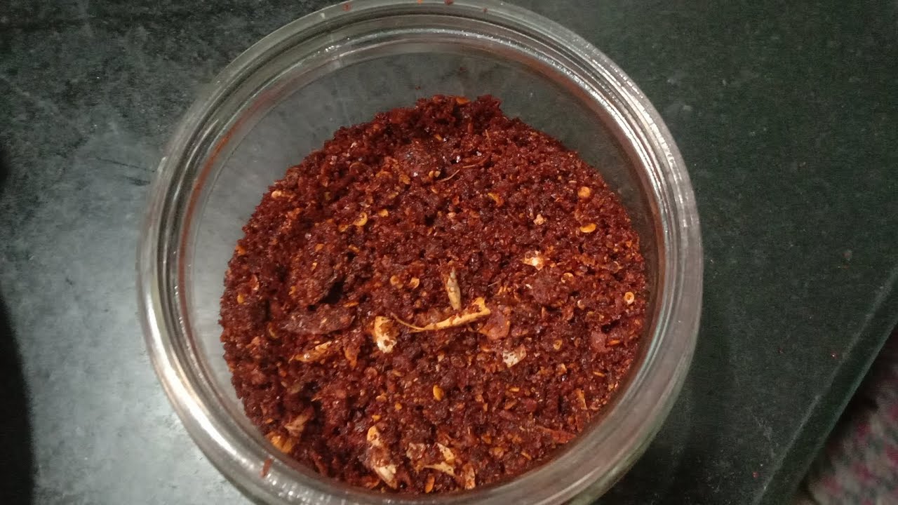 వెల్లుల్లి కారం పొడి # vellulli karam podi /Red chilli Garlic powder ...