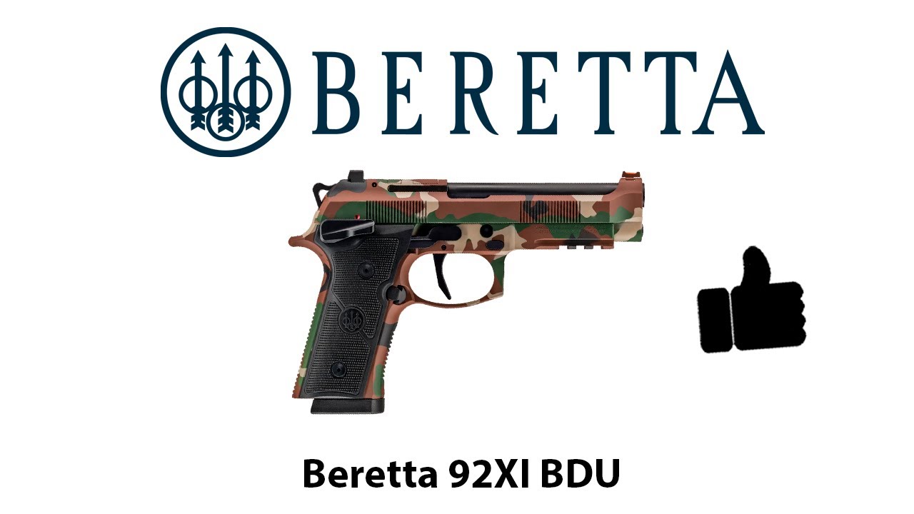 NOW IN 4K! Quick Look at the Beretta 92XI BDU, handgun review! #beretta ...