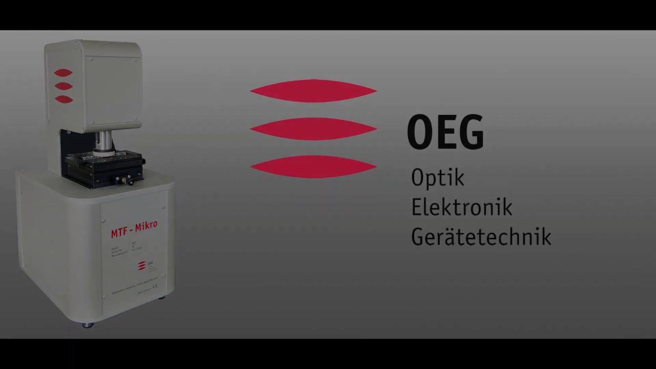 MTF Micro: the best way to measure MTF and EFL of micro optics! - YouTube