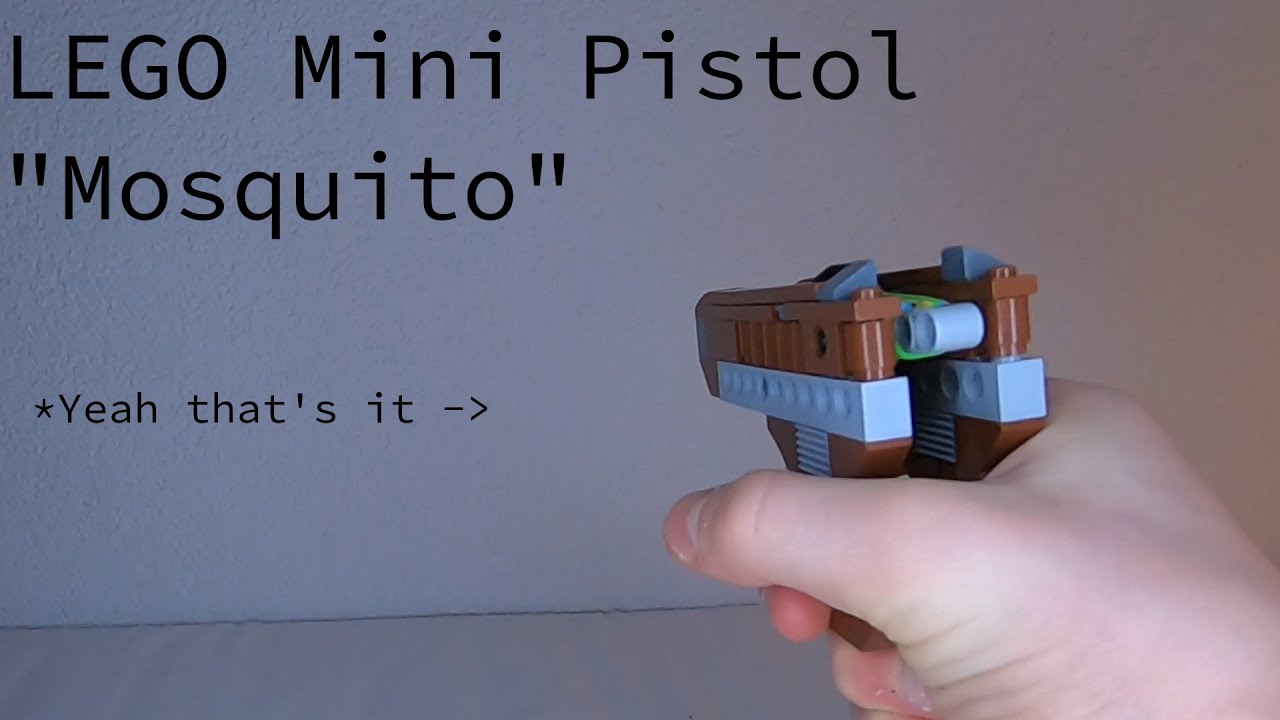 LEGO Mini Pistol - YouTube