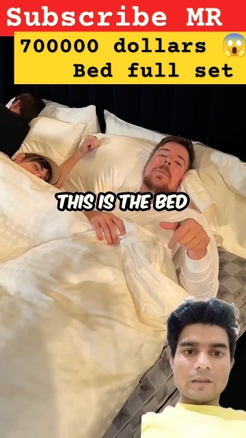700000 dollars full set bed 🛏️ MR beast 😱#shorts #greenscreen # ...