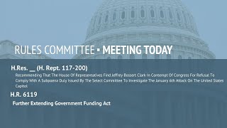 House Rules Committee Hearings and Meetings Video | Congress.gov ...