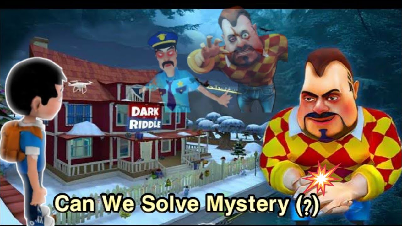 DARK RIDDLE ! Can We Solve Mystery Of Neighborhood || Dark Riddle ...
