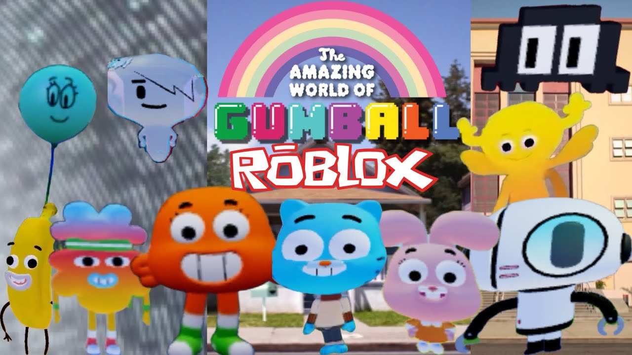 The Amazing World of Gumball games in Roblox - YouTube