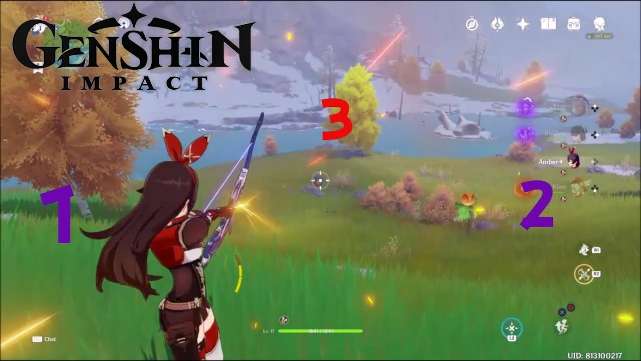 Electro and Pyro Puzzle Solution Dragonspine Border l Genshin Impact ...