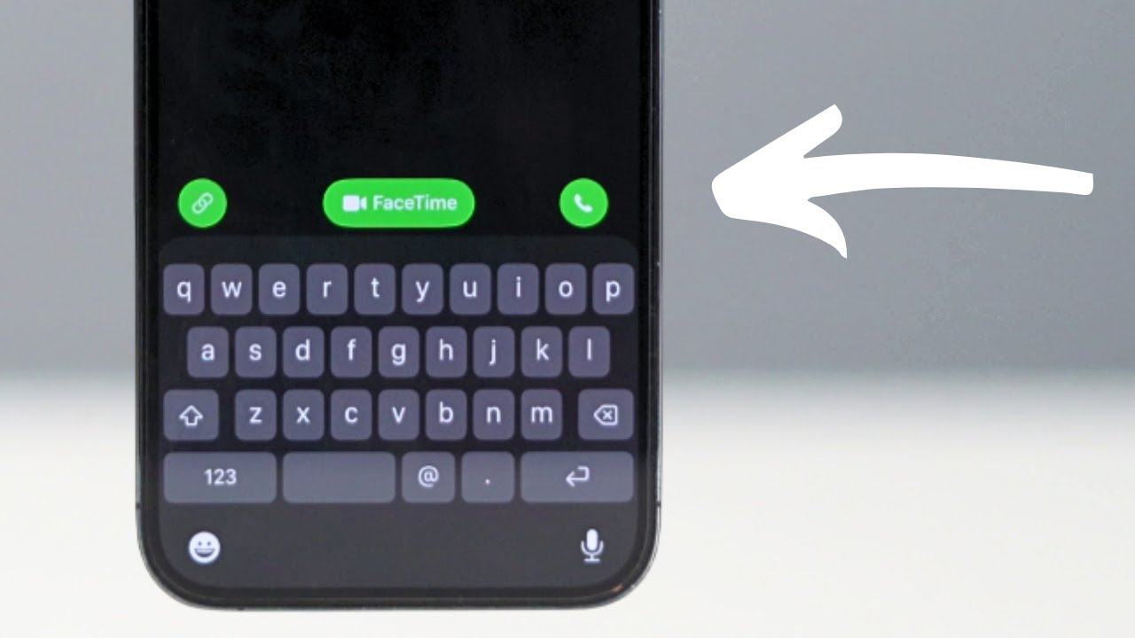 How To Make A FaceTime Audio Call On iPhone (iOS 26) - YouTube