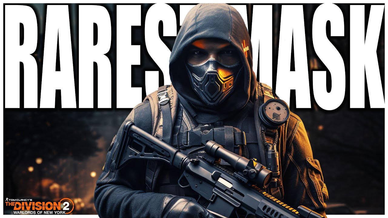 HOW TO GET THE RAREST MASK IN THE DIVISION 2! The Chill Out Mask is ...