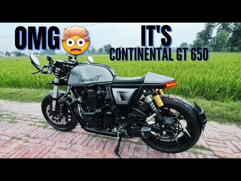 MOST HEAVILY MODIFIED CONTINENTAL GT 650||ONLY 1 IN INDIA|| RDV RAHUL ...
