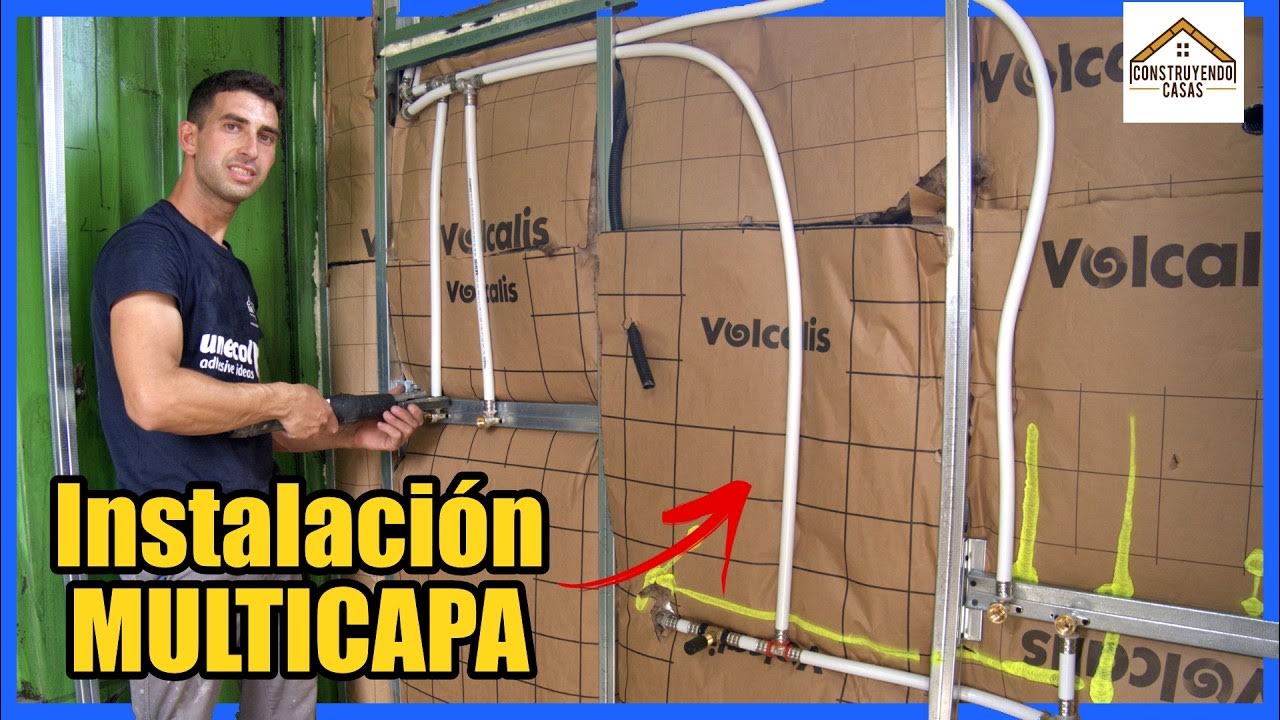 🔶Instalación de TUBERIAS MULTICAPA e Instalaciones SANITARIAS de BAÑO y ...