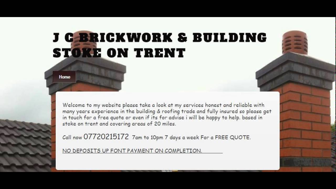 who is the best builder in stoke on trent - YouTube