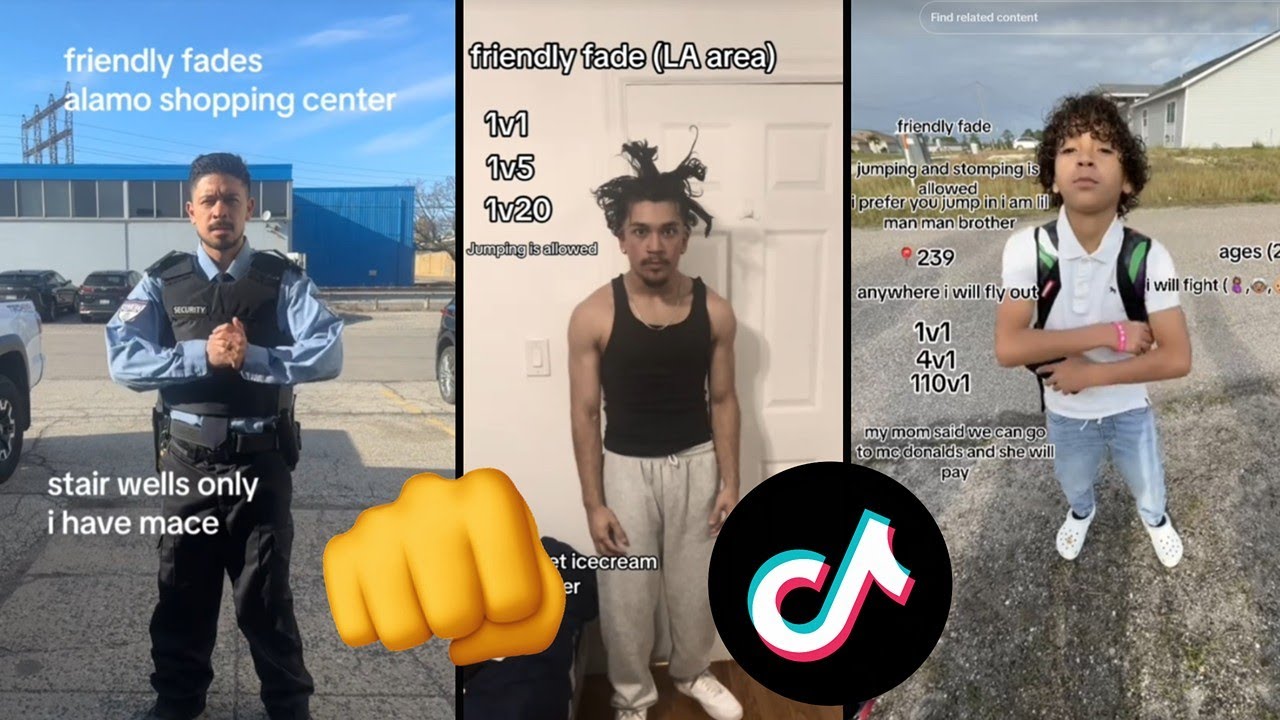 "FRIENDLY FADE" TikTok's Craziest Trend Yet - YouTube